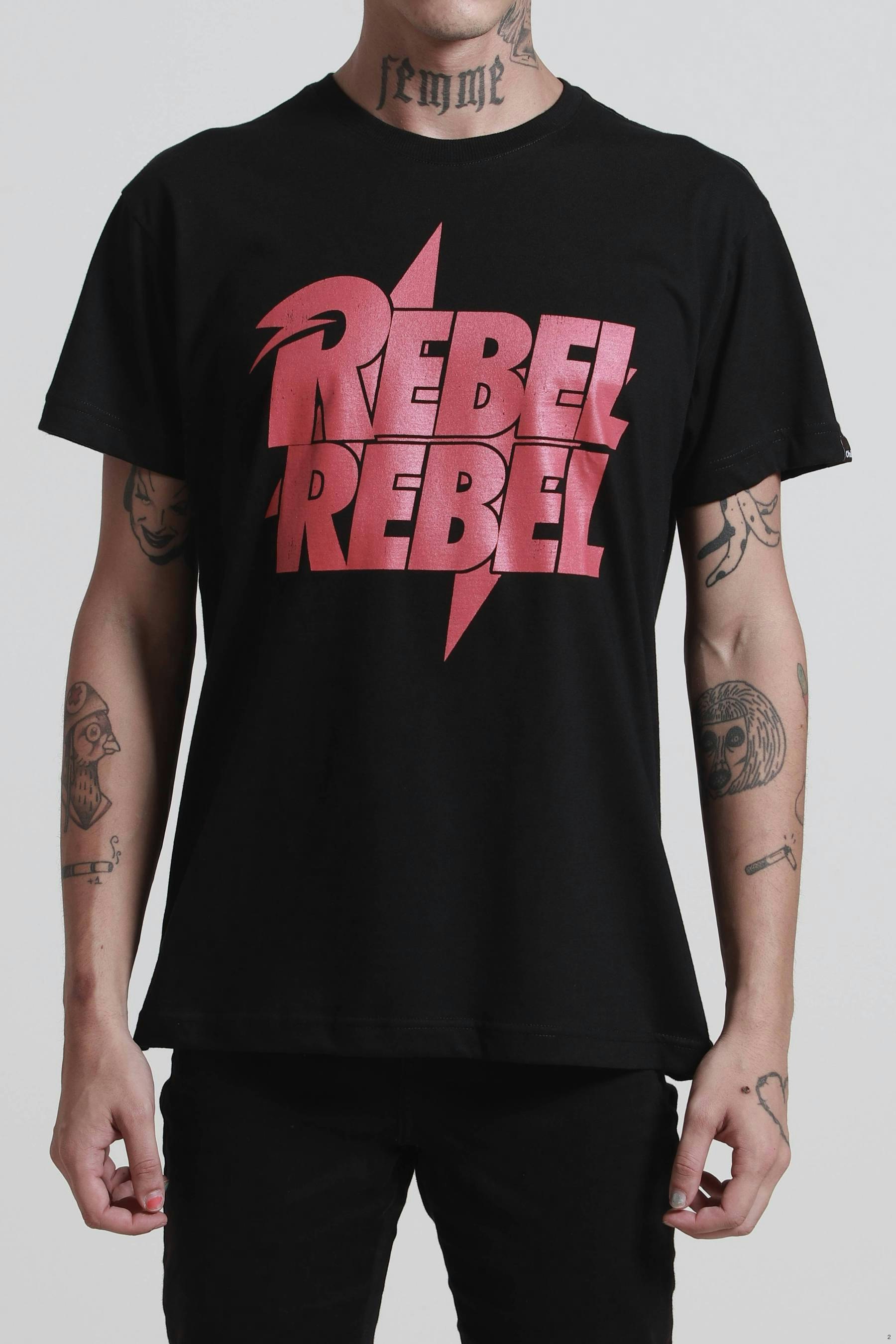 Camiseta Rebel Rebel - Chico Rei