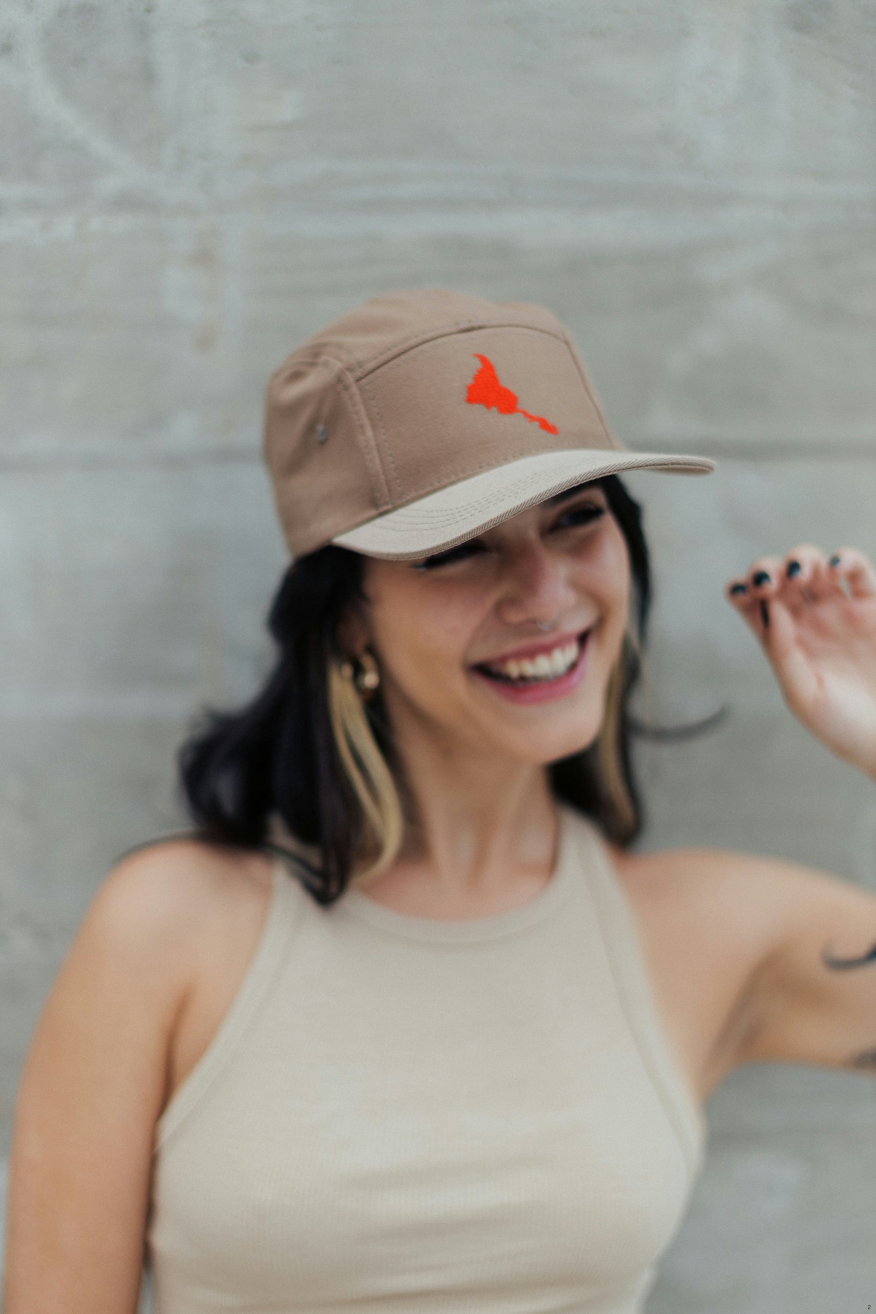 Boné Aba Reta América Latina - Boné de Aba Reta - Chico Rei