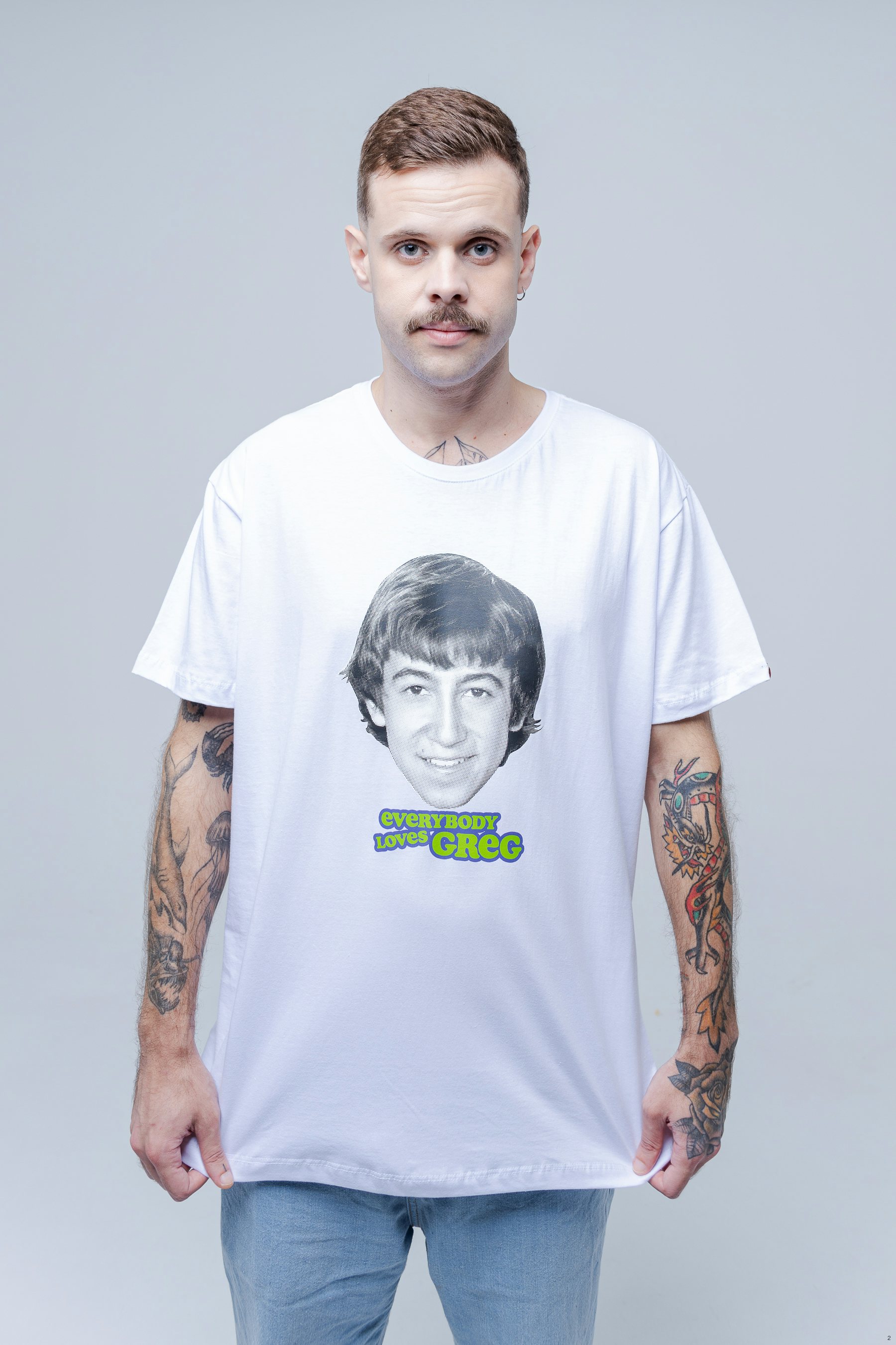 Camiseta Everybody Loves Greg - Camiseta Estampada - Chico Rei