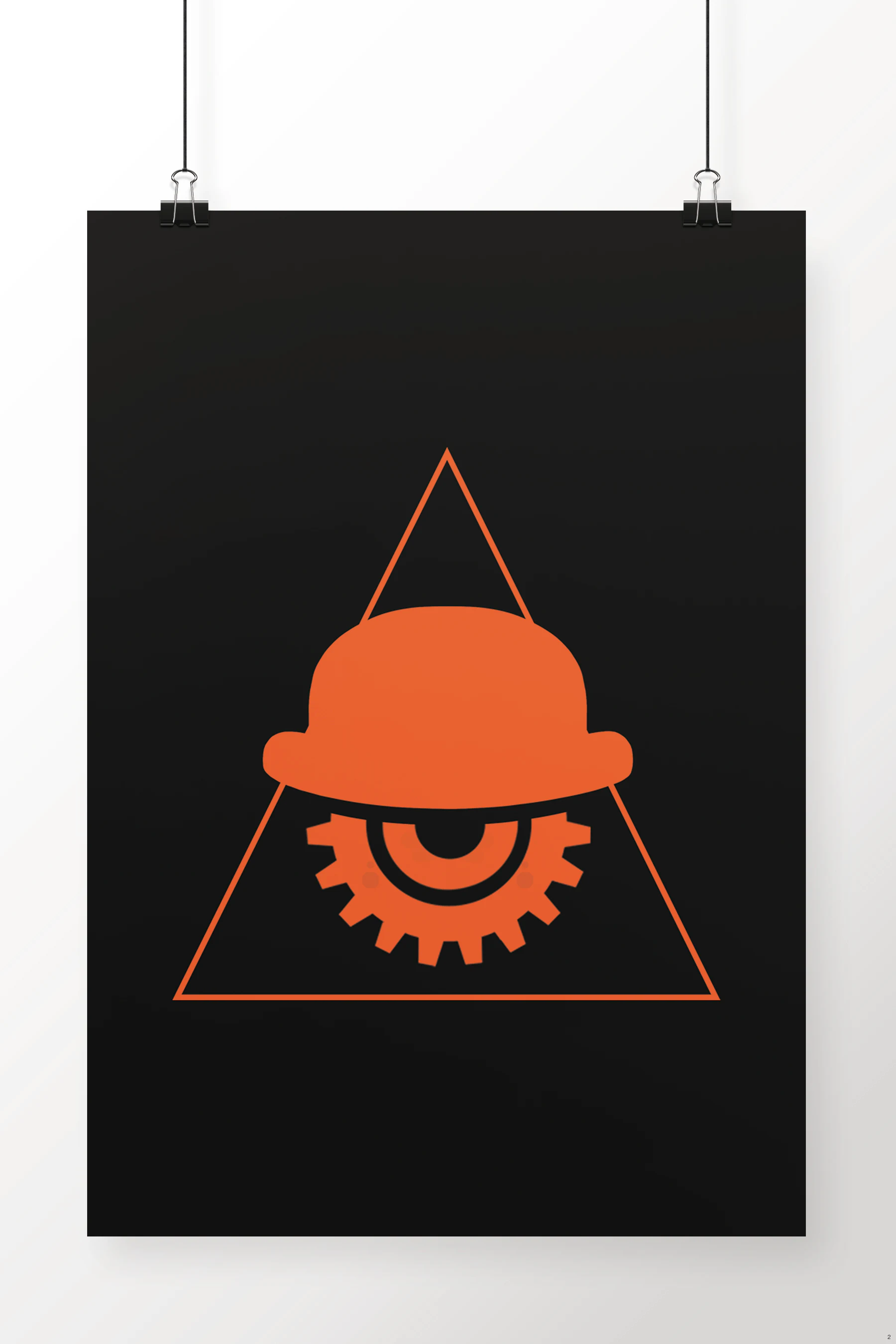 Poster Clockwork Minimal - Chico Rei