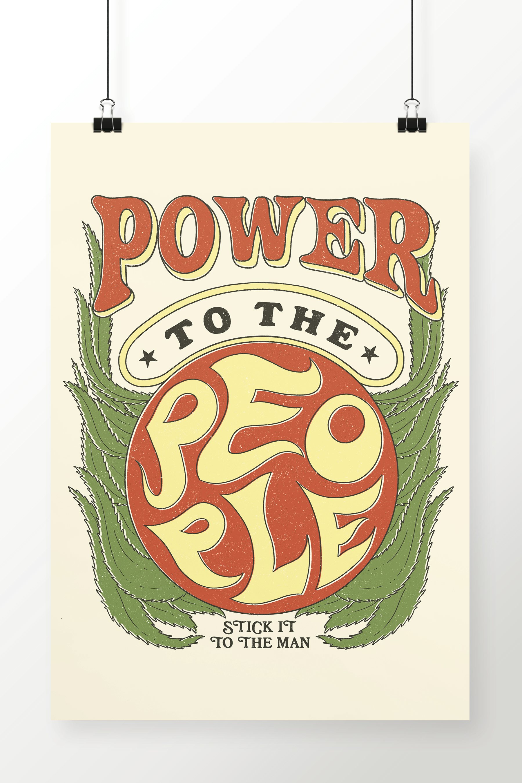 Poster Power To The People - Chico Rei
