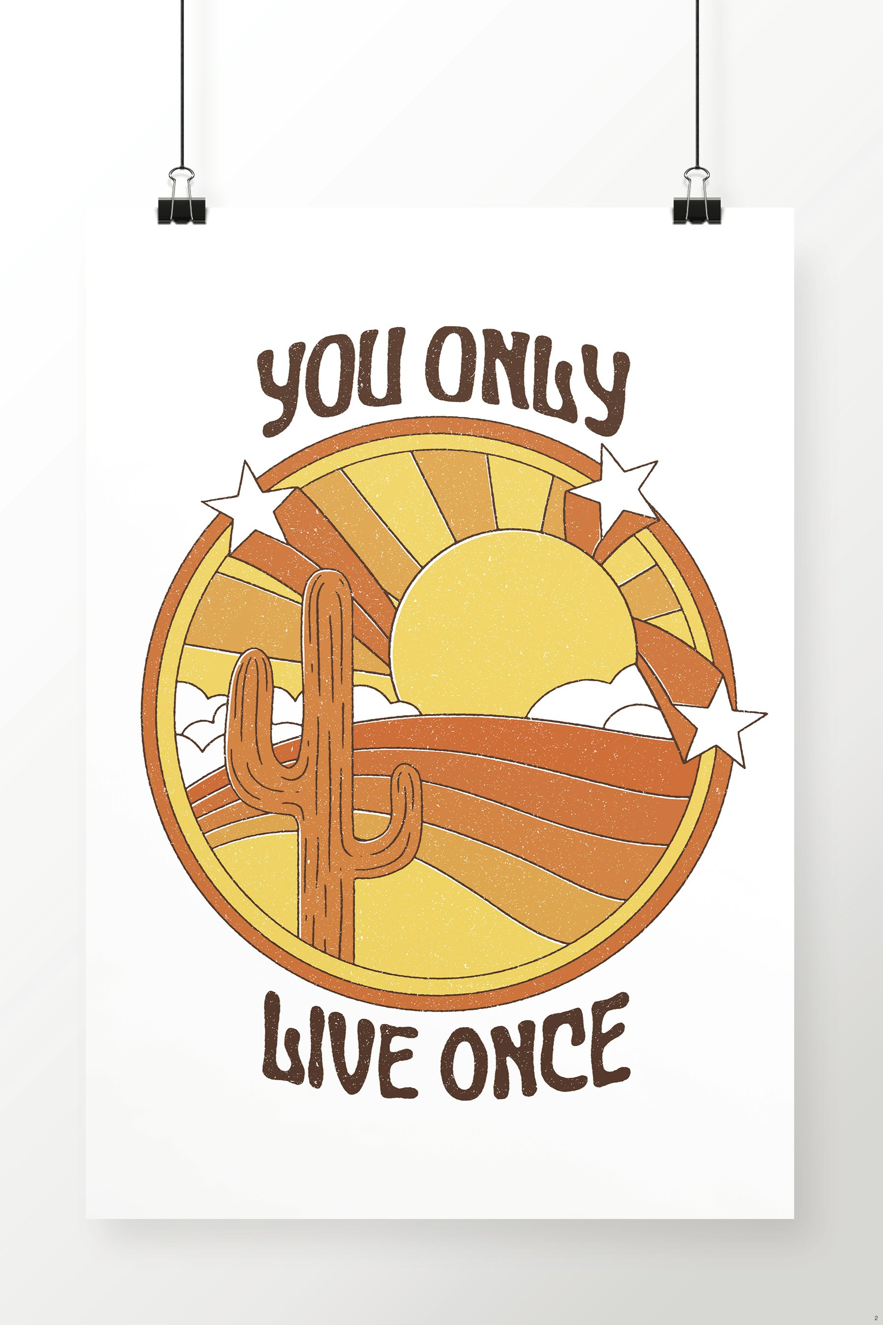 Poster You Only Live Once - Chico Rei