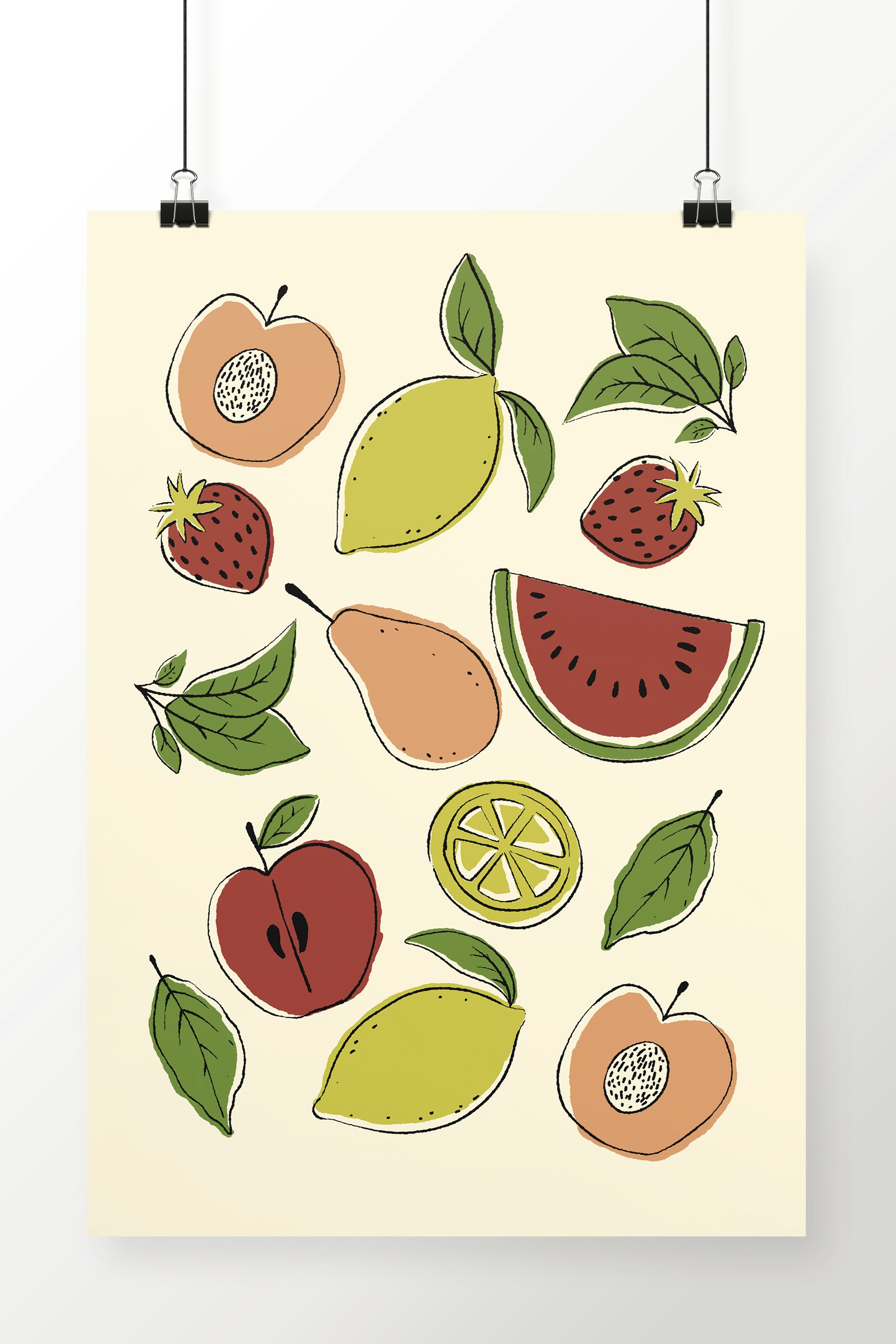 Poster Frutas - Chico Rei