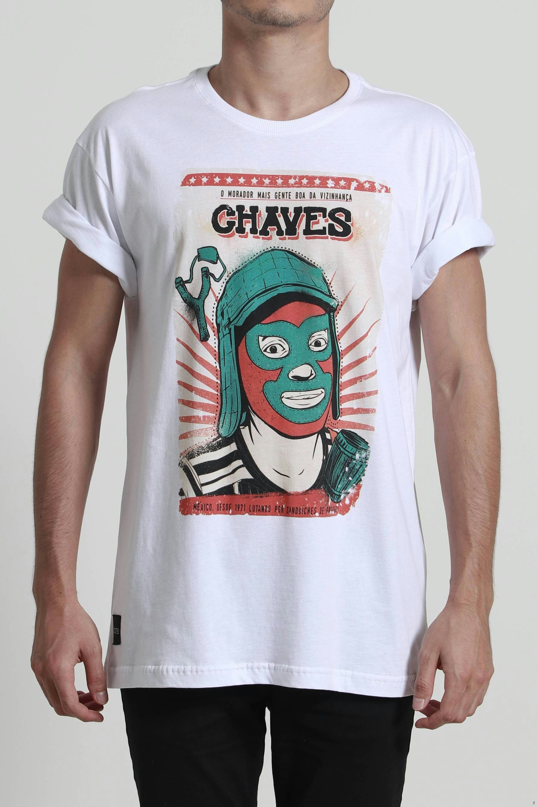 Camiseta Chaves Lucha Libre - Chico Rei