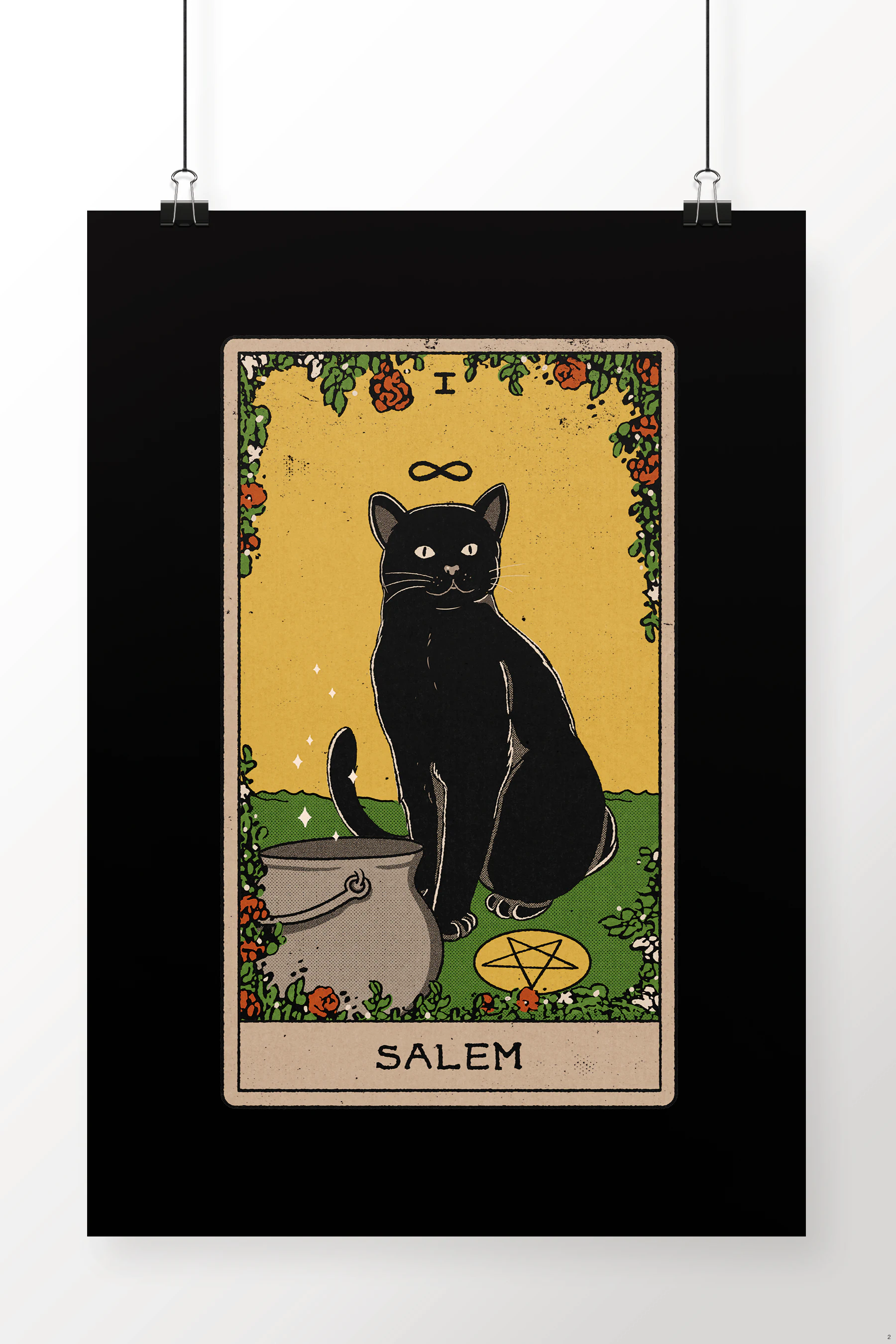 Poster Salem Tarot - Thiago Correa na Chico Rei - Chico Rei