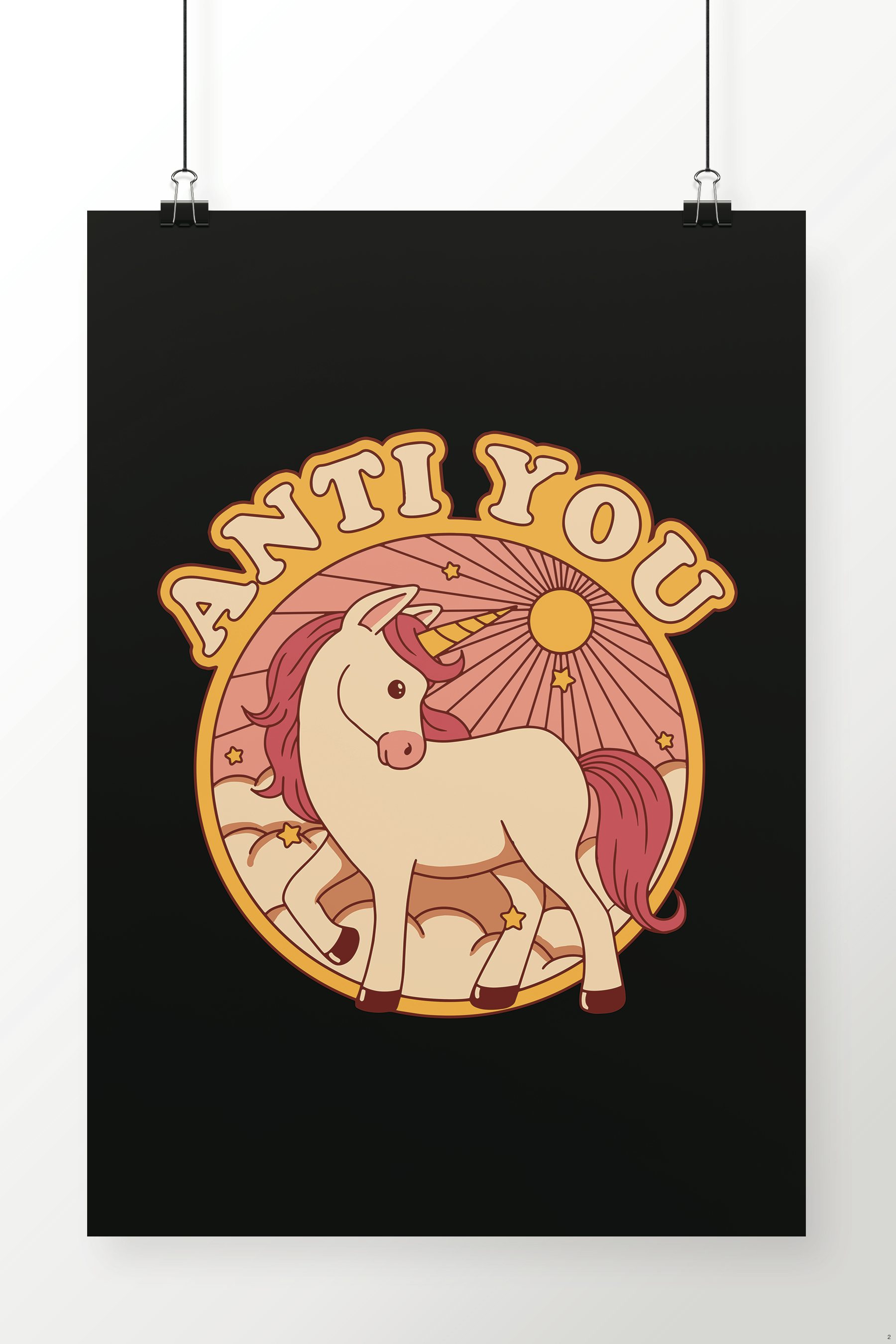 Poster Anti You - Chico Rei