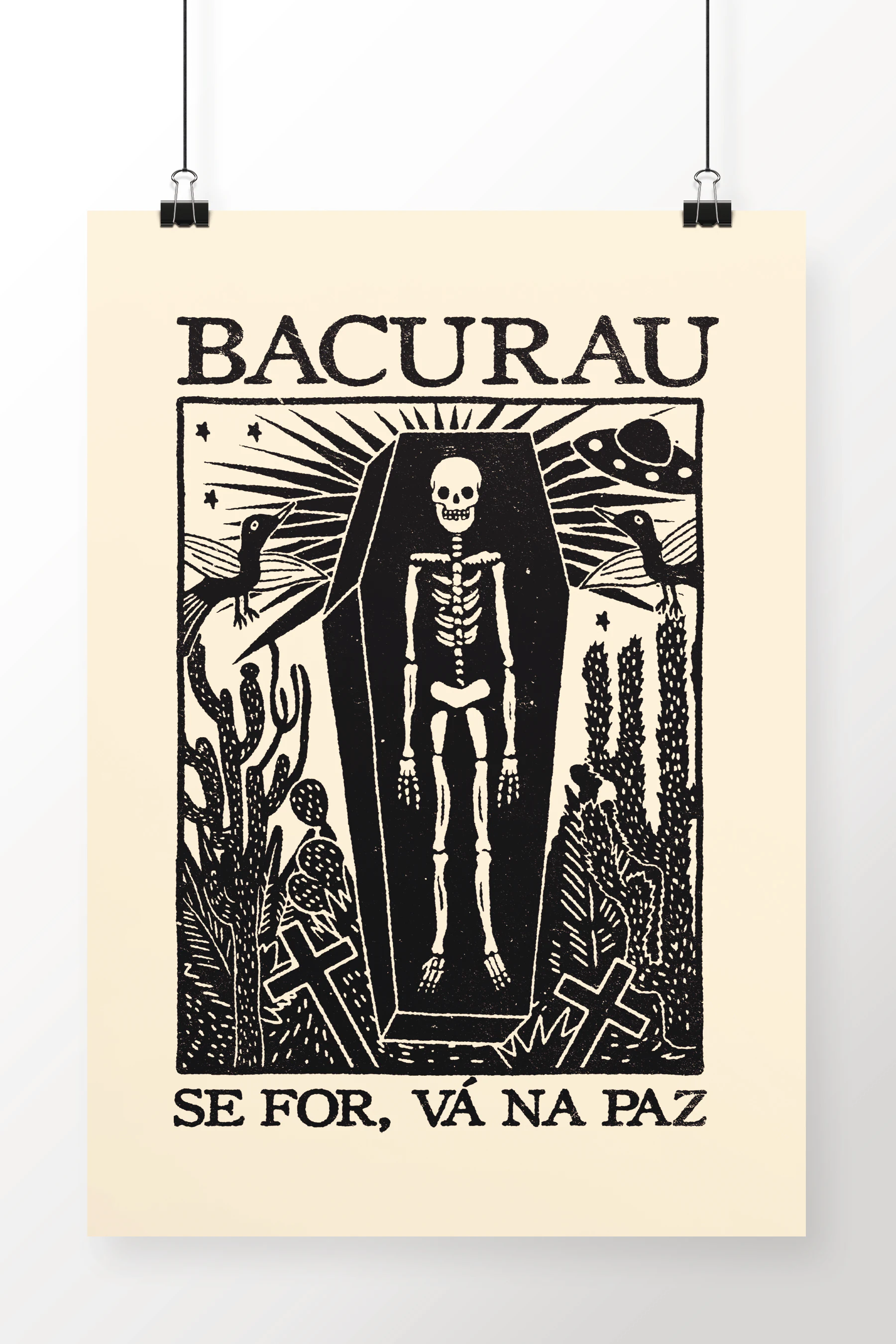 Poster Bacurau - Poster de Filme - Chico Rei