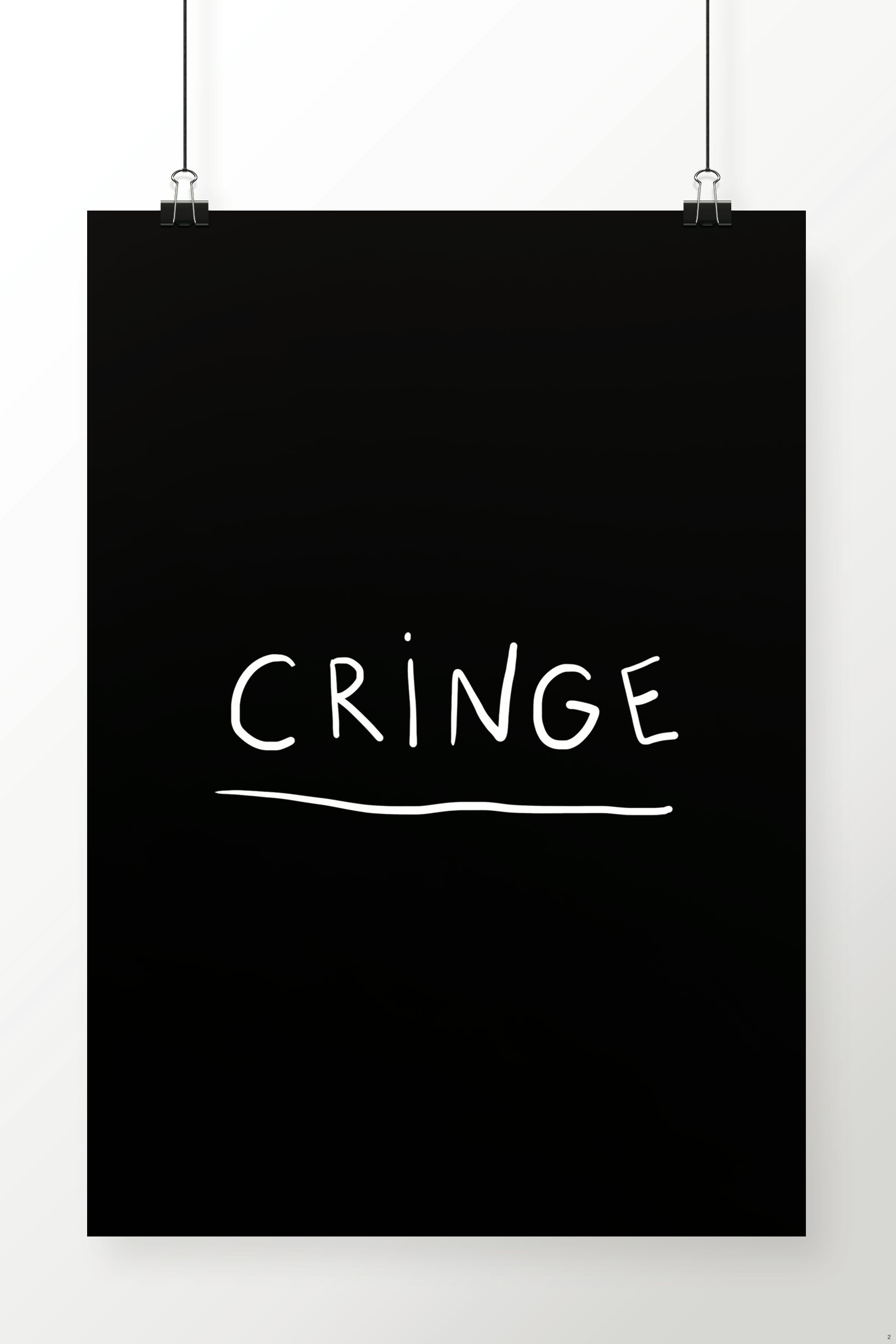 Poster Cringe - Estúdio da Chico Rei - Chico Rei