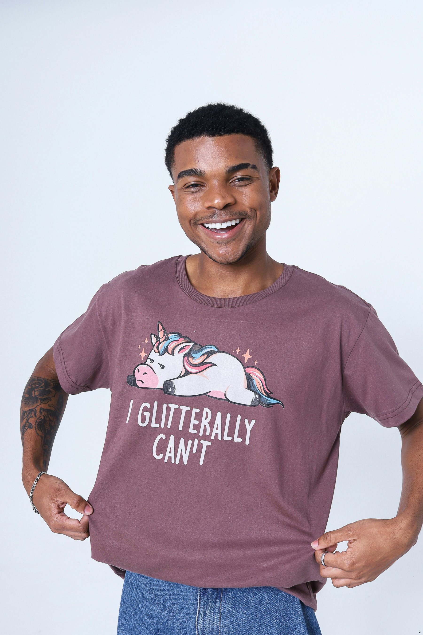 Camiseta Glitterally Can't - EduEly na Chico Rei - Chico Rei