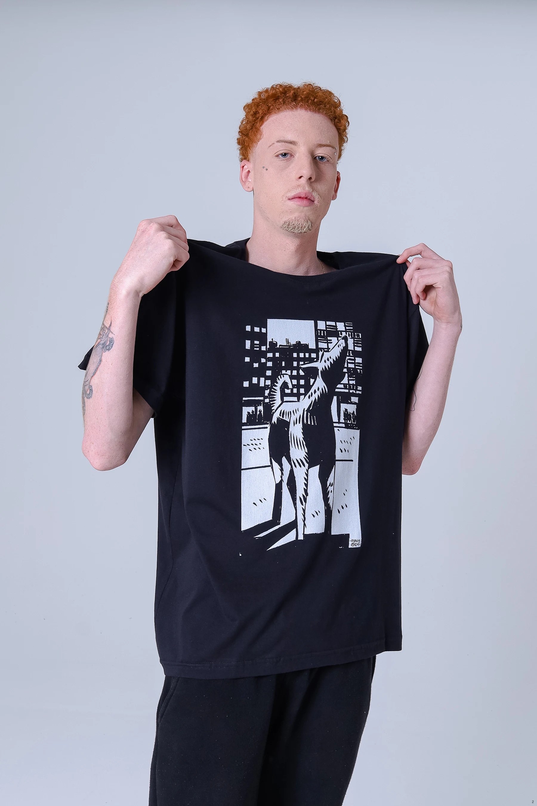 Camiseta Uivo Noturno - Flavio Colin na Chico Rei - Chico Rei