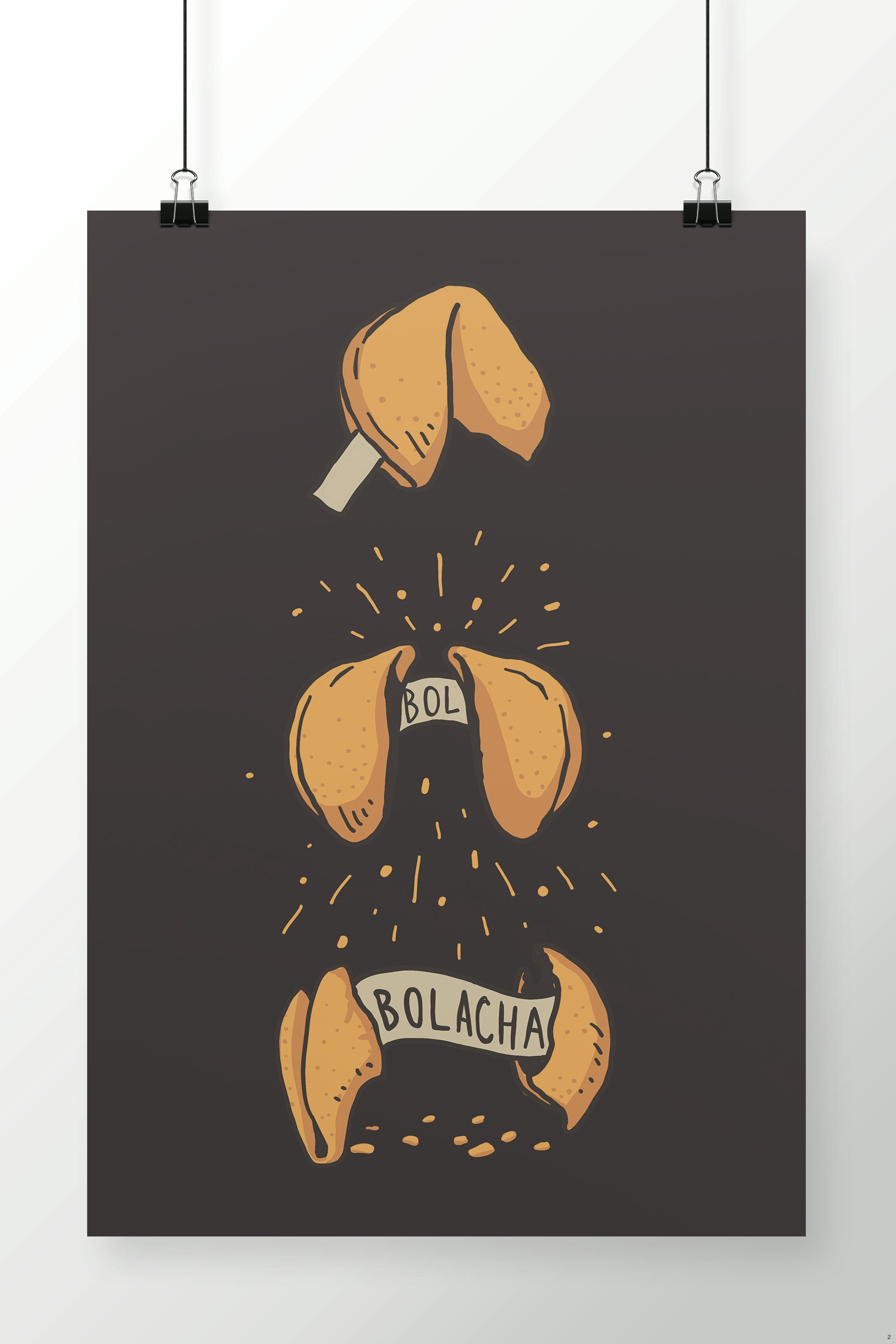 Poster Bolacha da Sorte - Chico Rei