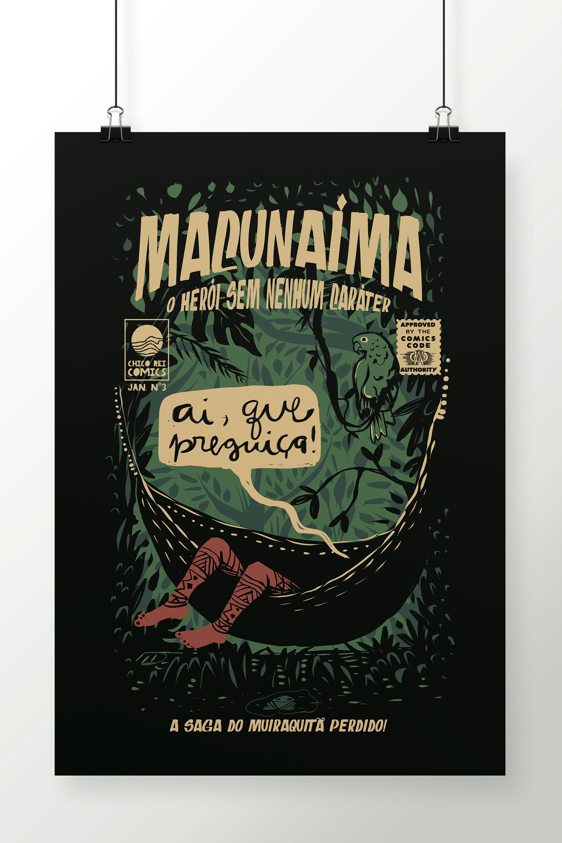 Poster Macunaíma - Chico Rei