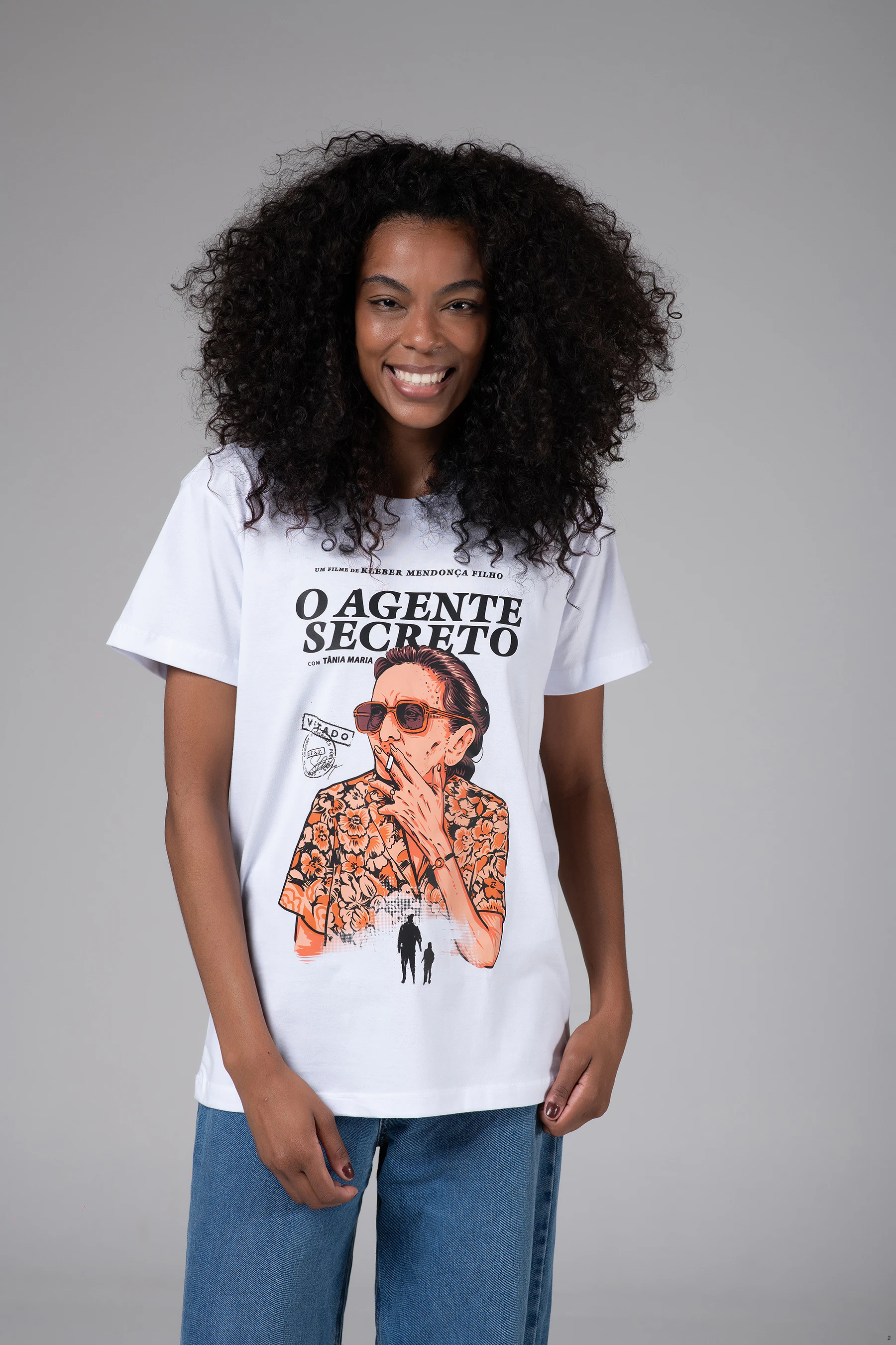 Camiseta Dona Sebastiana - O Agente Secreto - Chico Rei