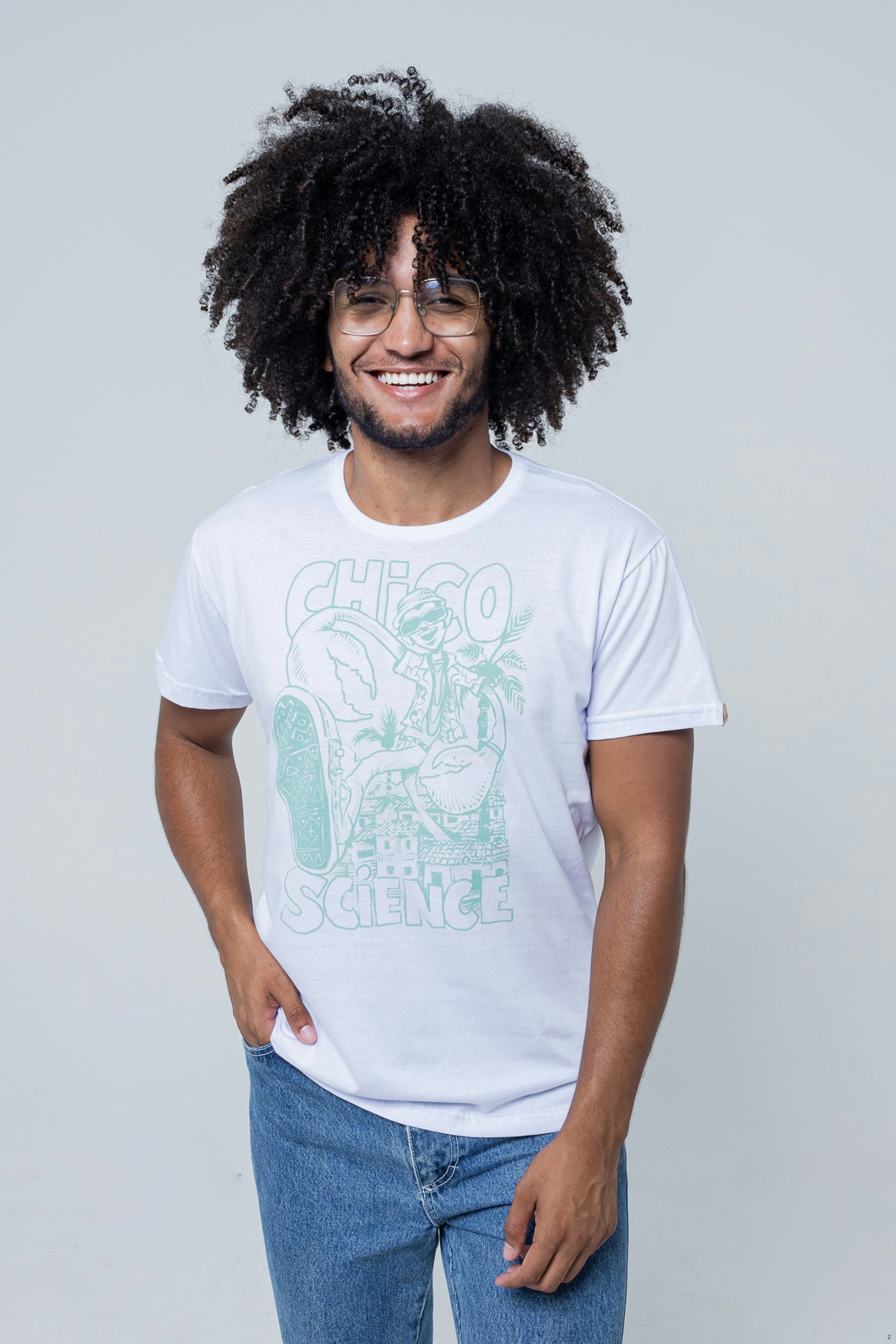 Camiseta Chico Science - Camiseta Chico Science - Chico Rei