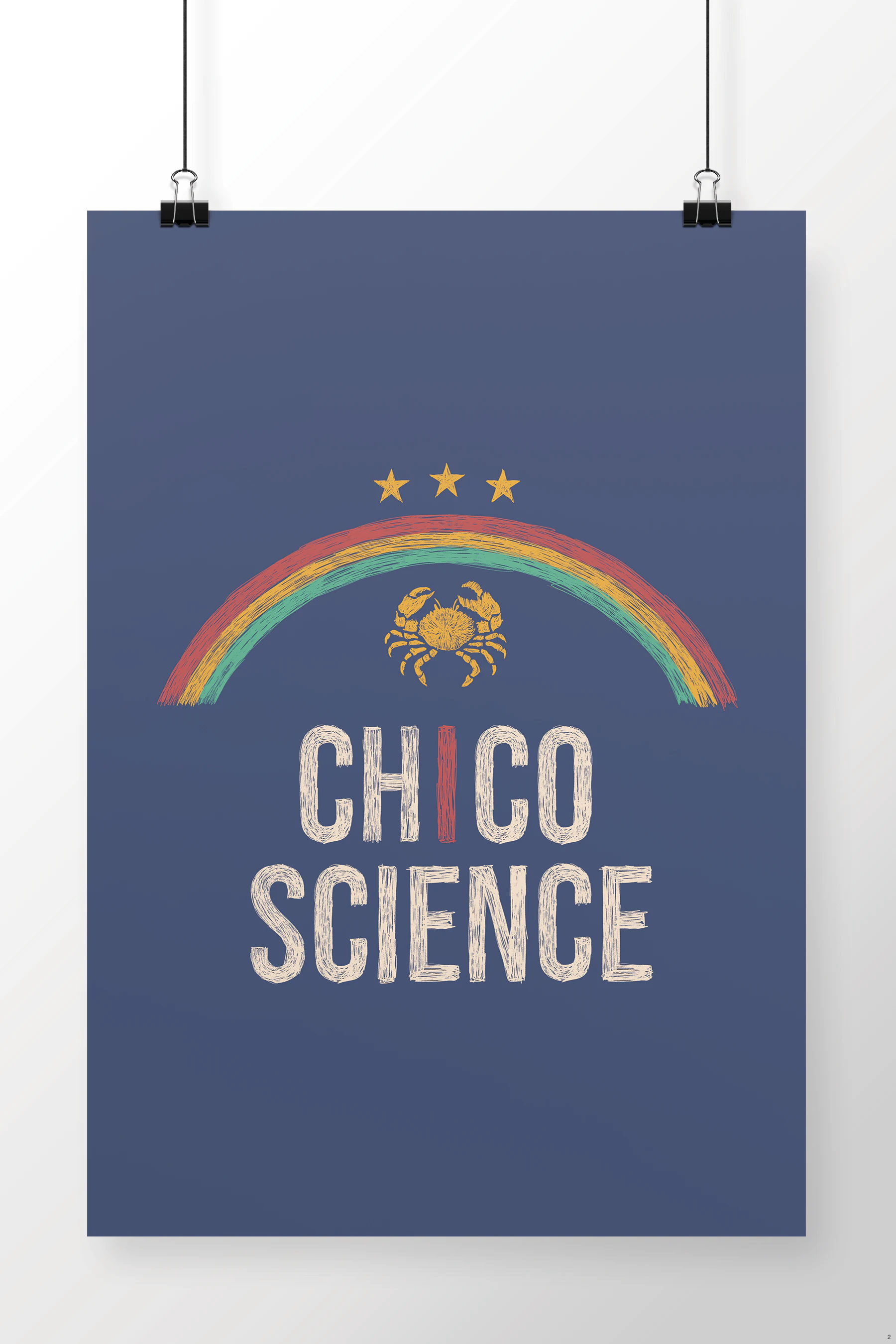 Poster Pernambucano - Chico Science na Chico Rei - Chico Rei