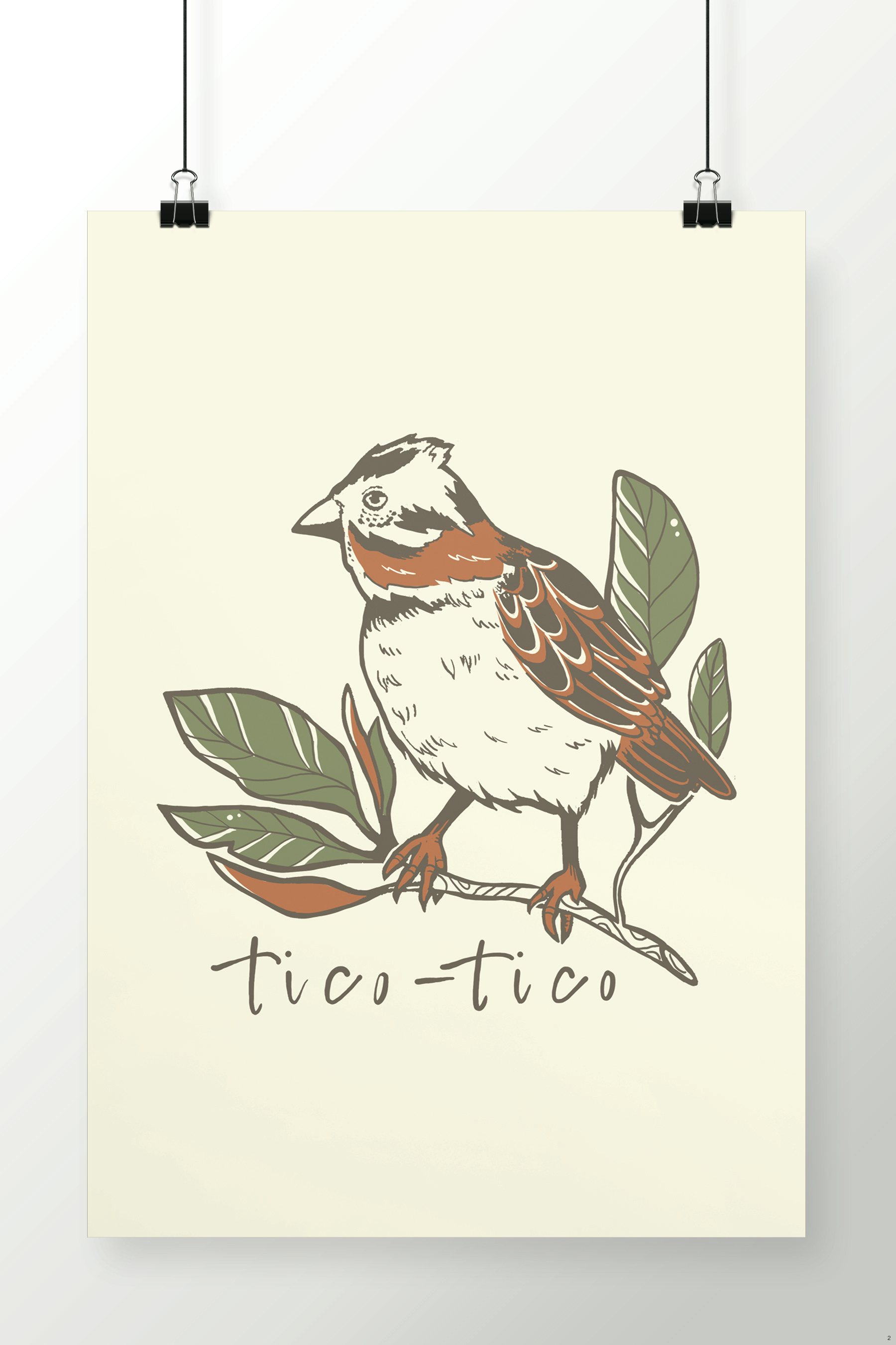 Poster Tico-Tico - Chico Rei