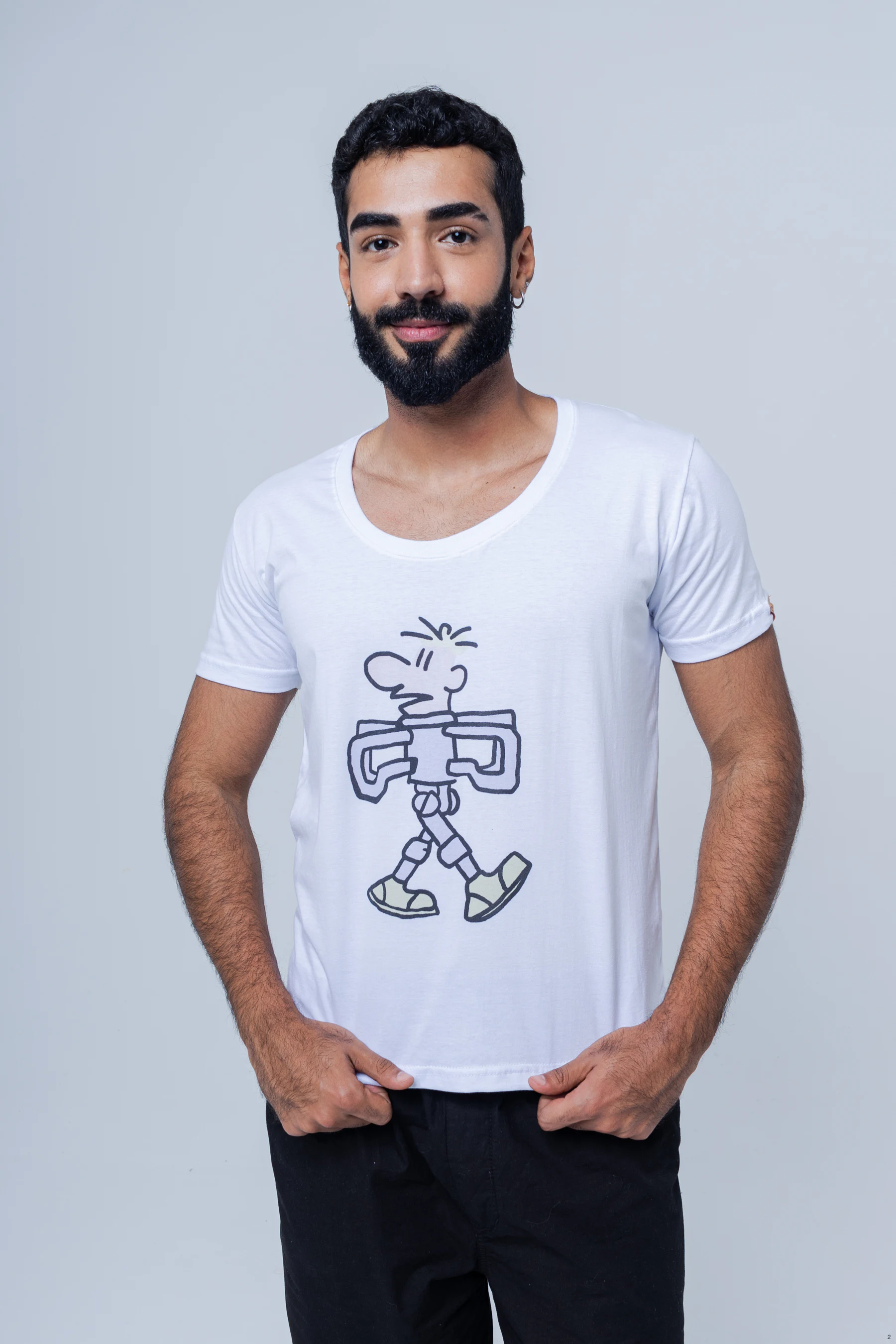 Camiseta Homem Catraca - Chico Rei