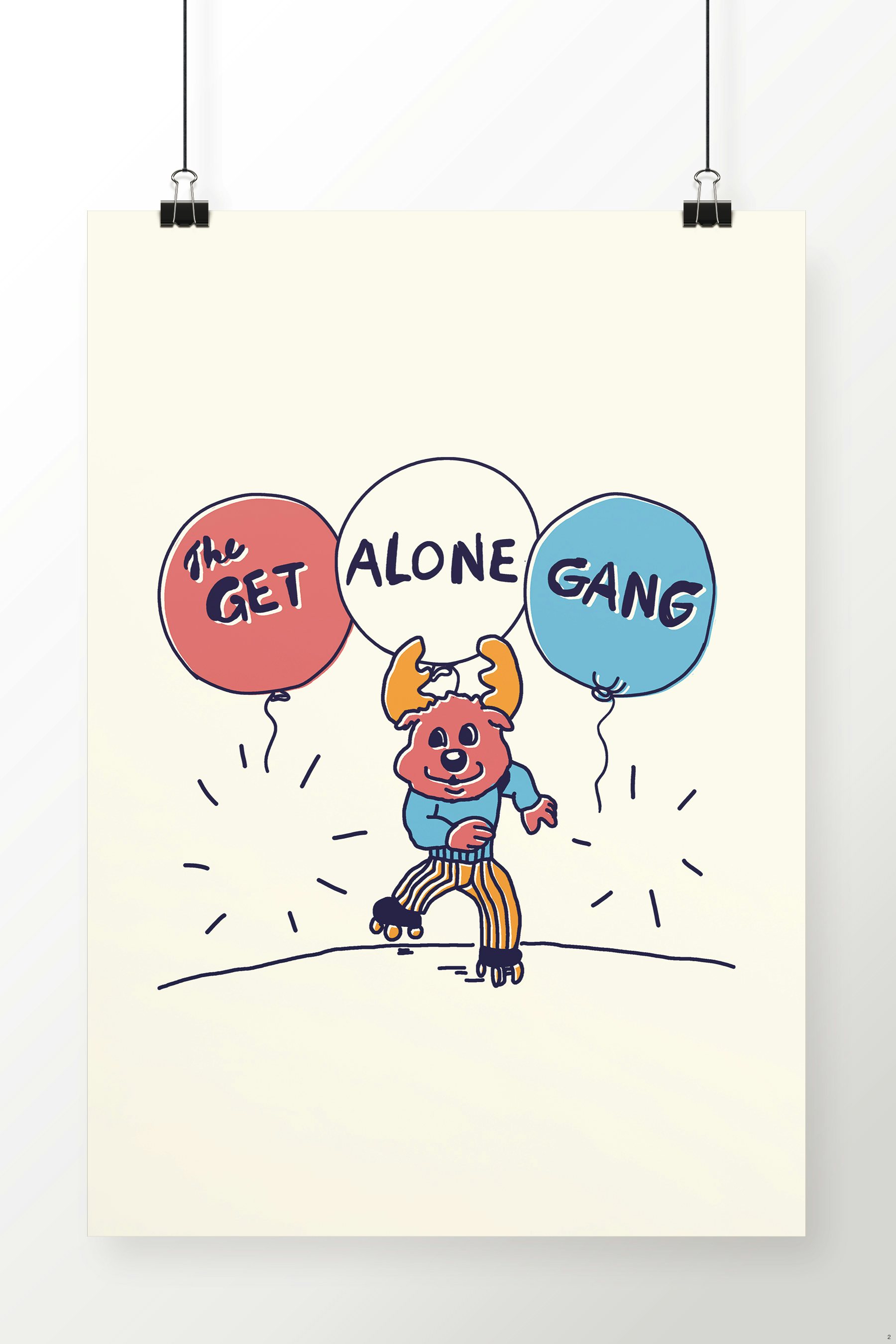 Poster The Get Alone Gang - Chico Rei