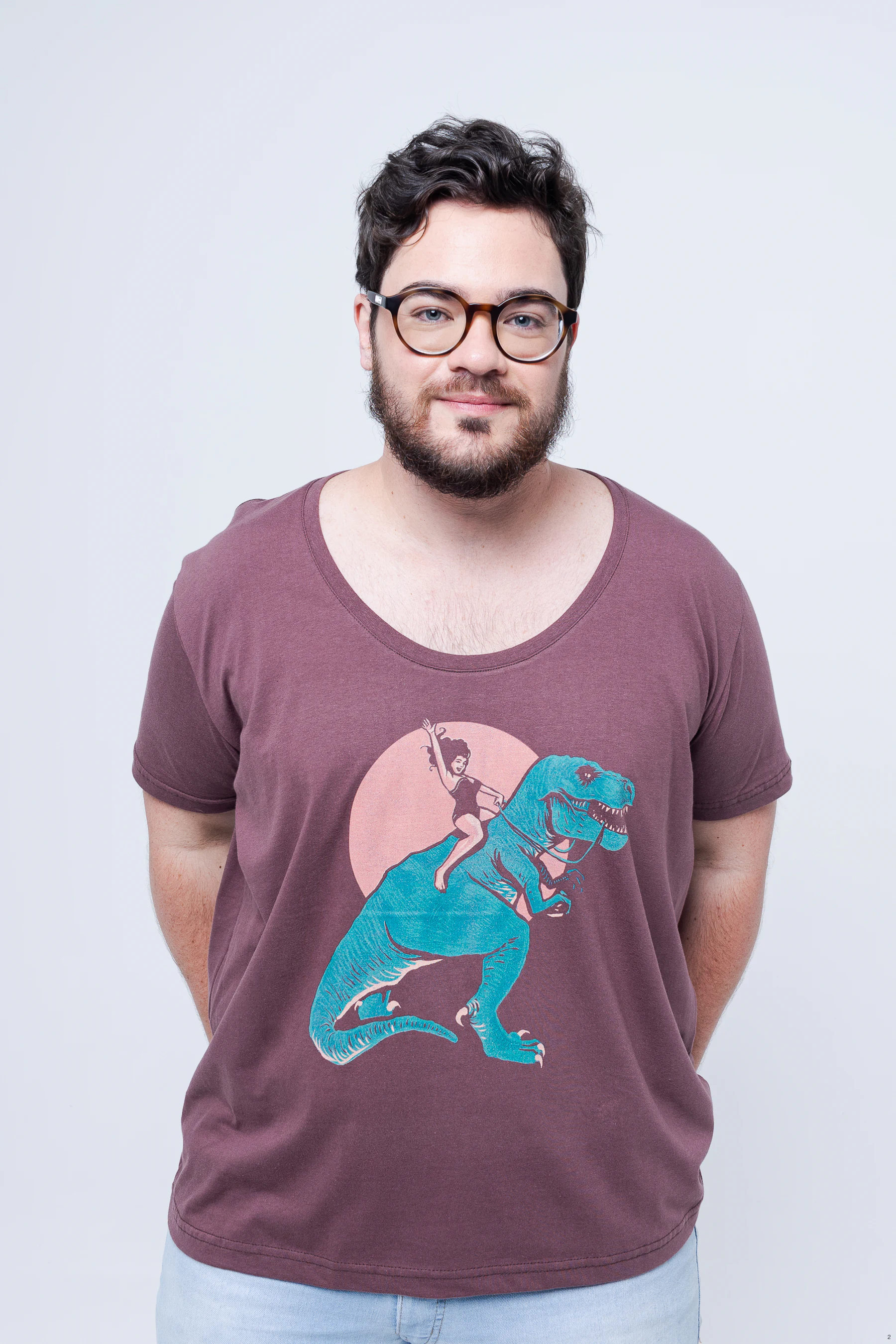 Camiseta Dinotouro - Camiseta Estampada - Chico Rei