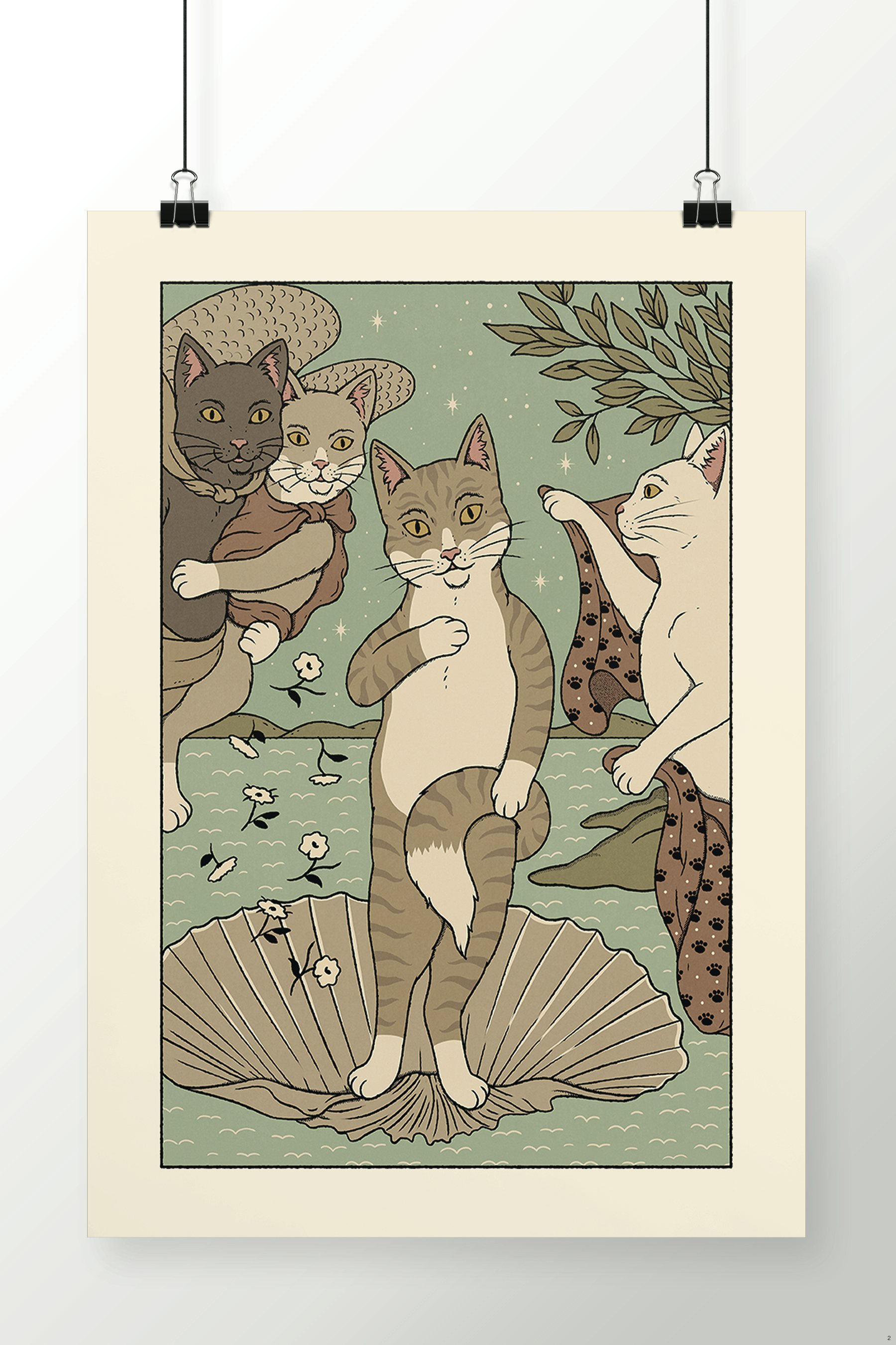 Poster Venus Cat - Poster Decorativo - Chico Rei