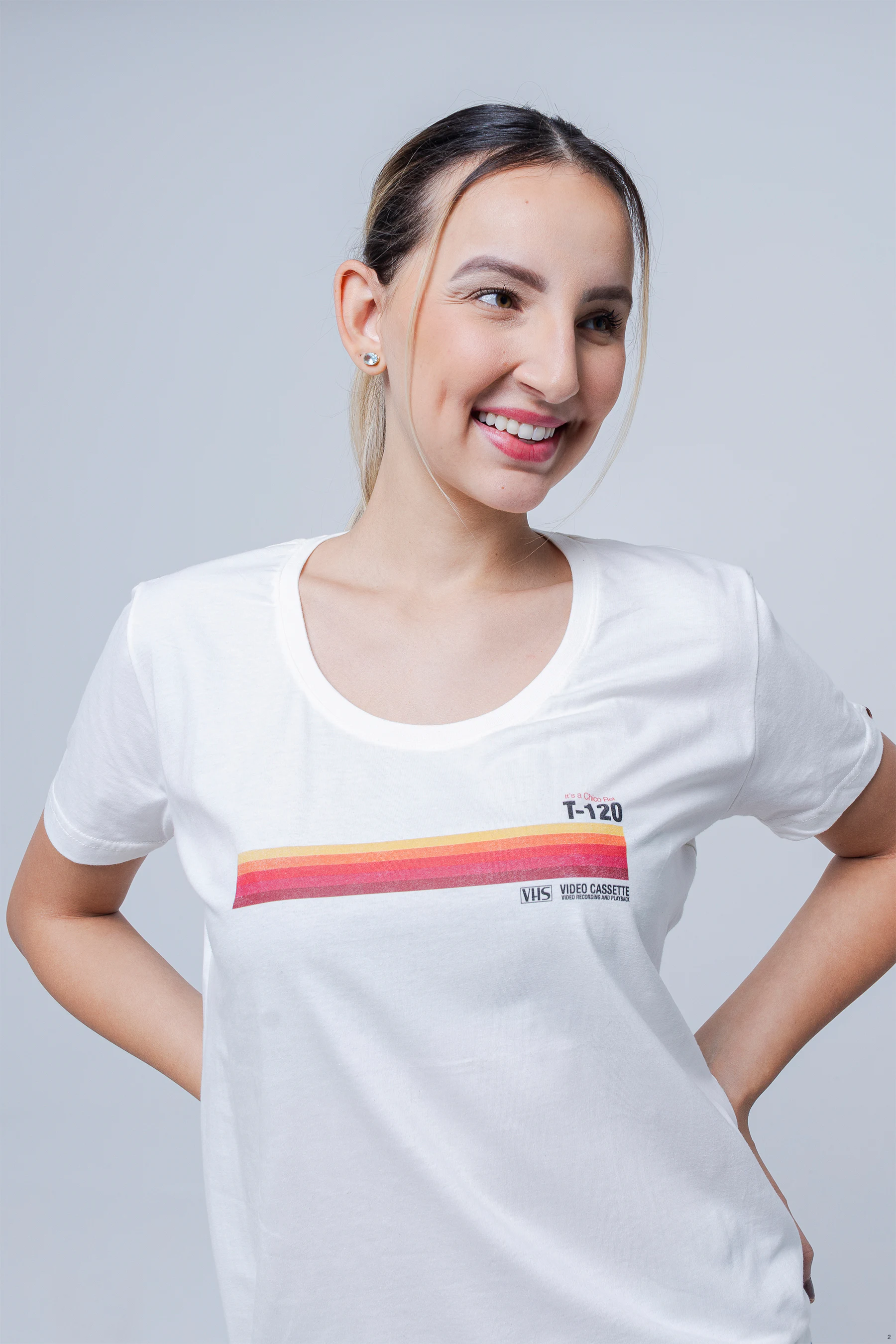 Camiseta VHS - Camiseta Estampada - Chico Rei