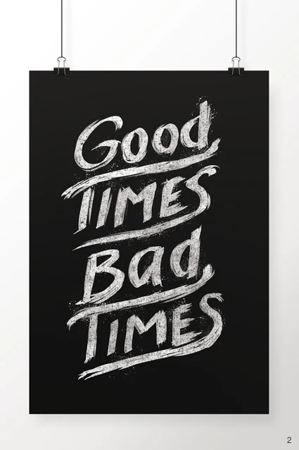 Poster Good Times Bad Times - Chico Rei
