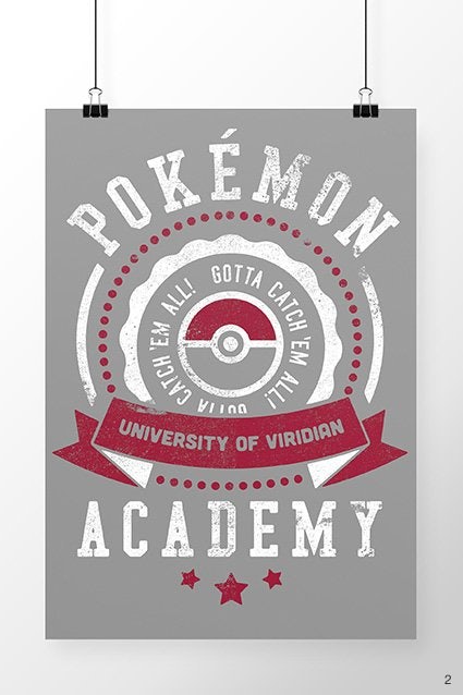 Poster Pokémon University - Chico Rei