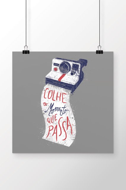 Poster Momento Polaroid - Chico Rei