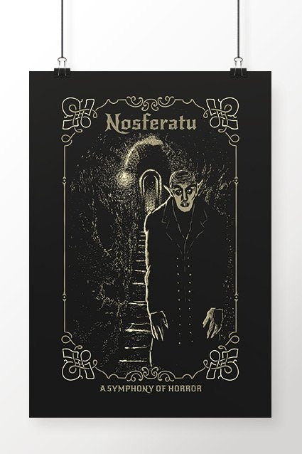 Poster Nosferatu - Poster de Filme - Chico Rei