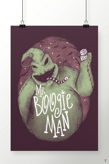 Poster Oogie Boogie - Chico Rei
